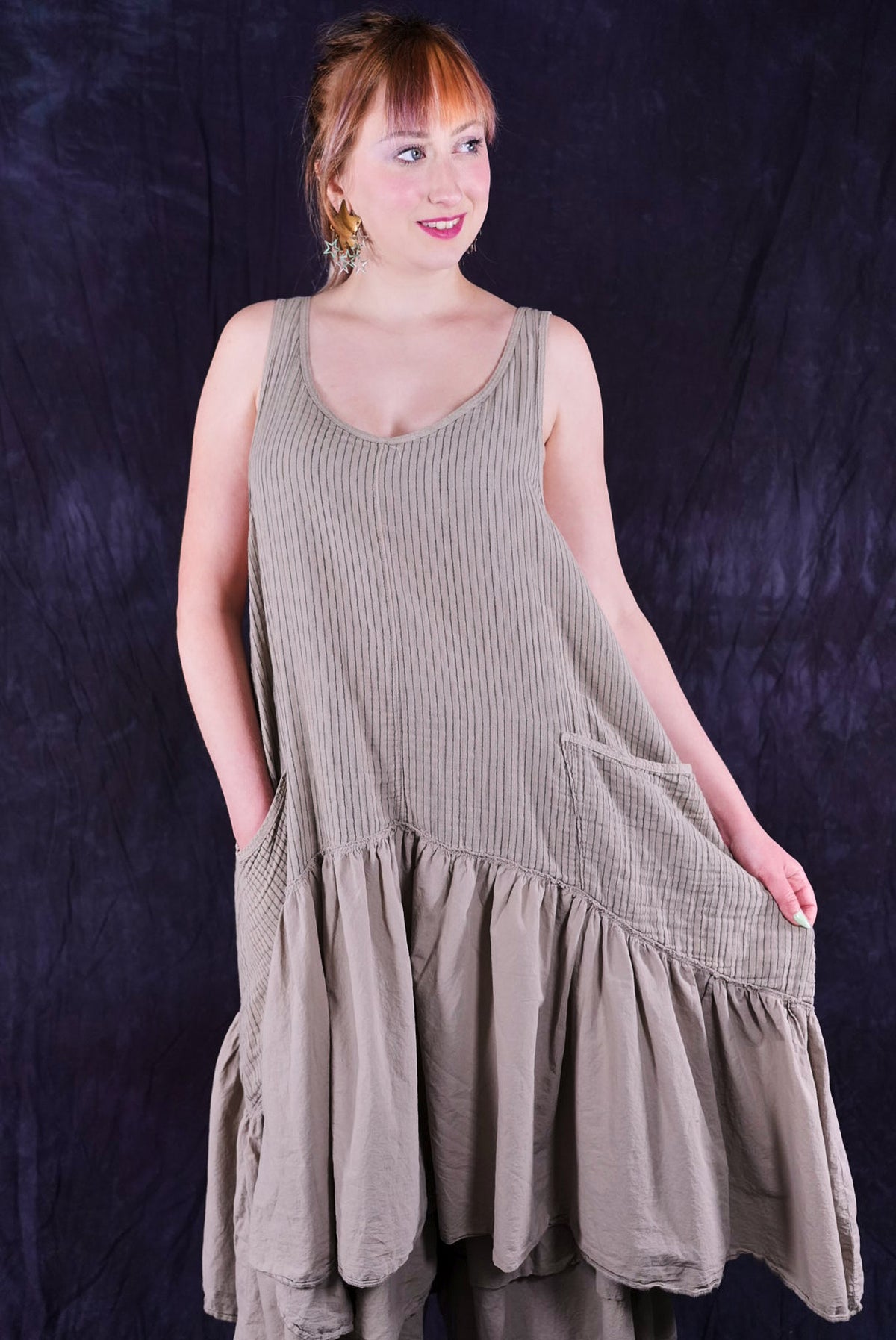 6199 Summer Frock Moon Rock - Blue Fish Clothing