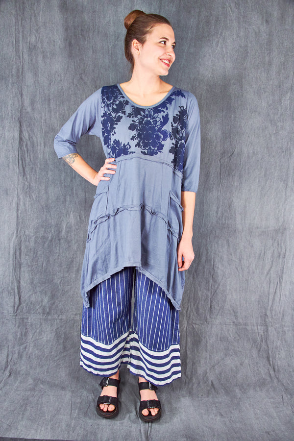 2222 Raw Seam Vector Rain-Delft - Blue Fish Clothing