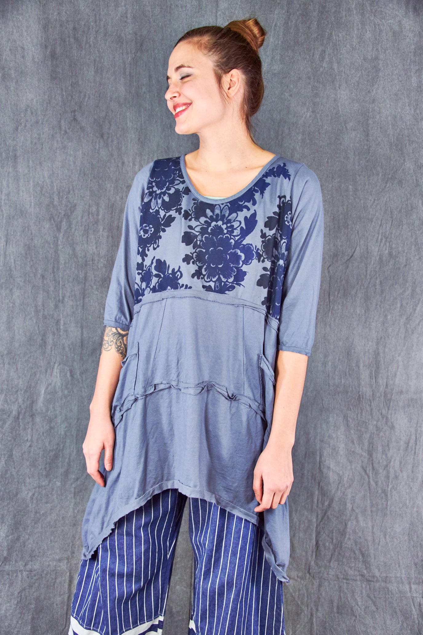 2222 Raw Seam Vector Rain-Delft - Blue Fish Clothing