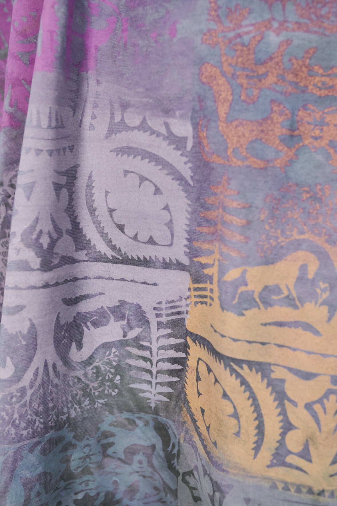 1255HD Kitchen Art Tunic- Shade Forest-P - Blue Fish Clothing