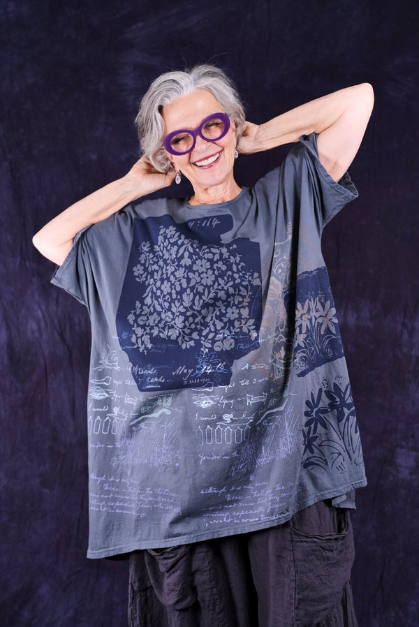 1255 Art Tee Tarnished-P - Blue Fish Clothing