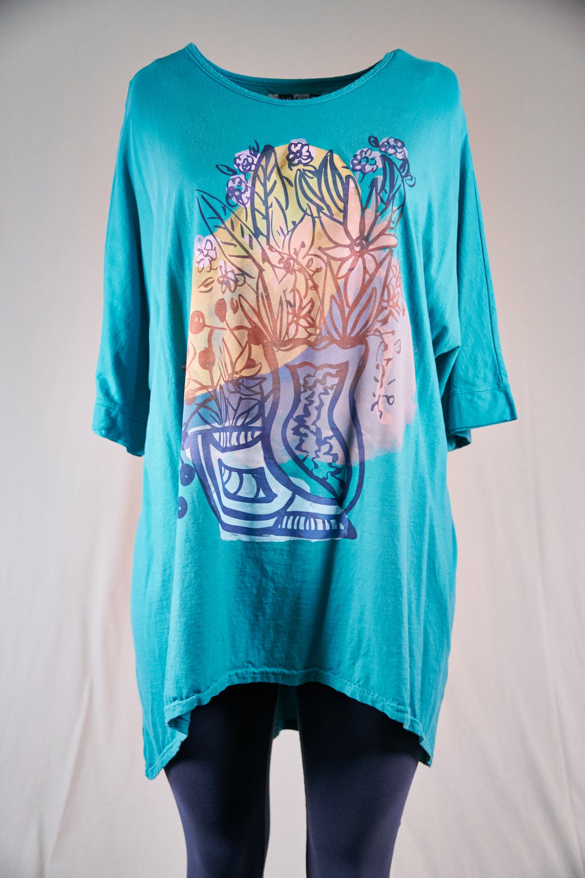 1566 Drawcord Tunic -Harper-P - Blue Fish Clothing