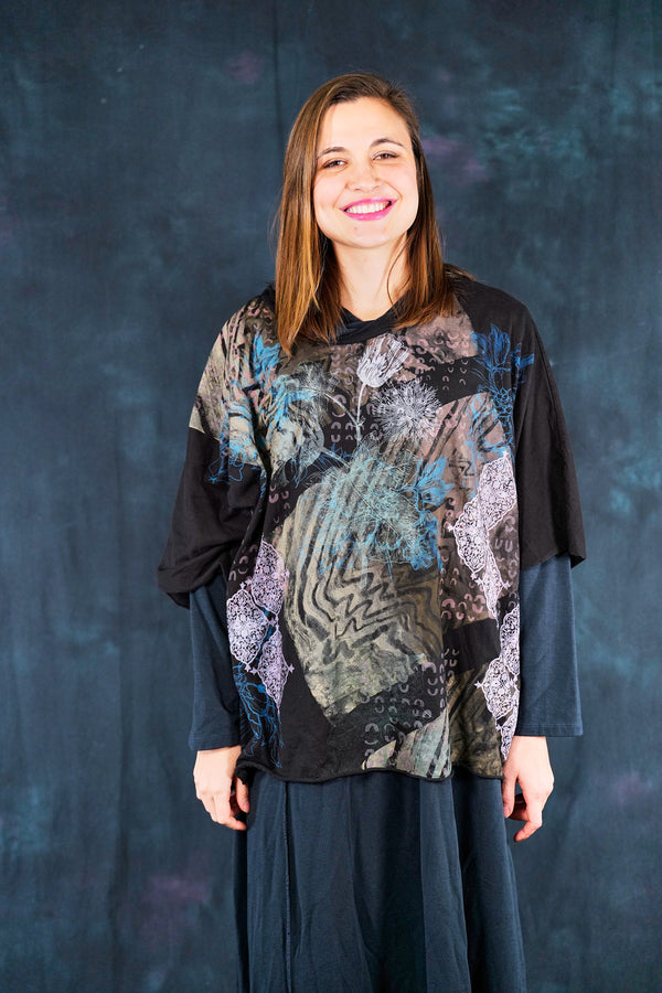 1568 Essential Tee Black- Synthesis - Blue Fish Clothing