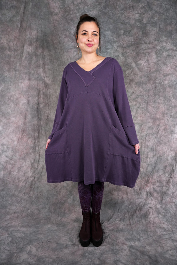 2133 Thermal Urchin Dress Aura - Blue Fish Clothing