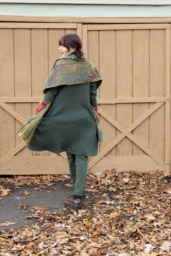 2231 Cloud Forest Tunic Forest - Blue Fish Clothing