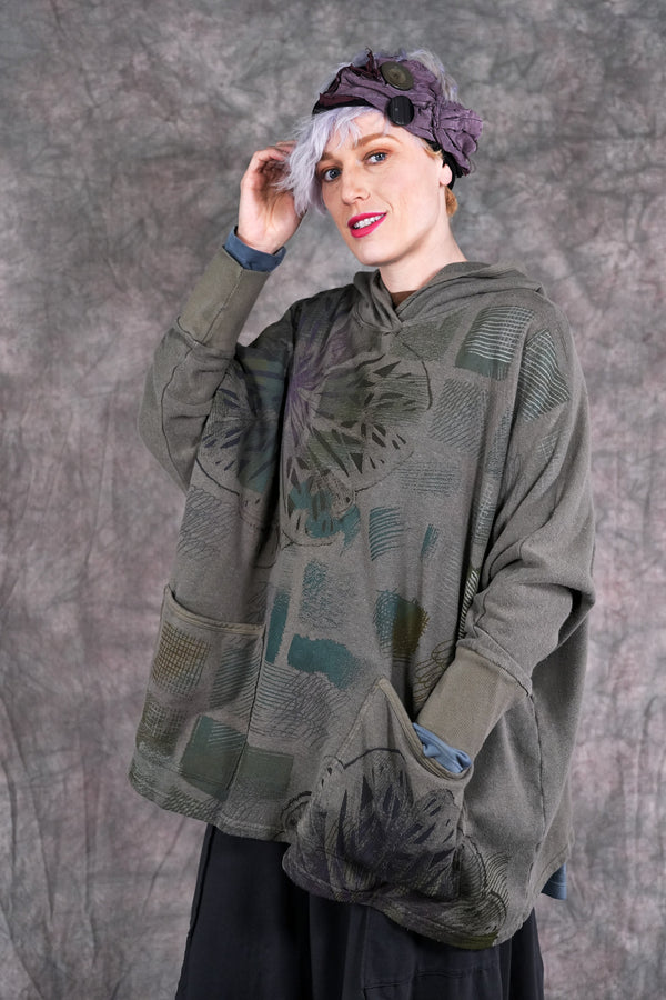 2305 Folklore Hoodie Iolite-P - Blue Fish Clothing