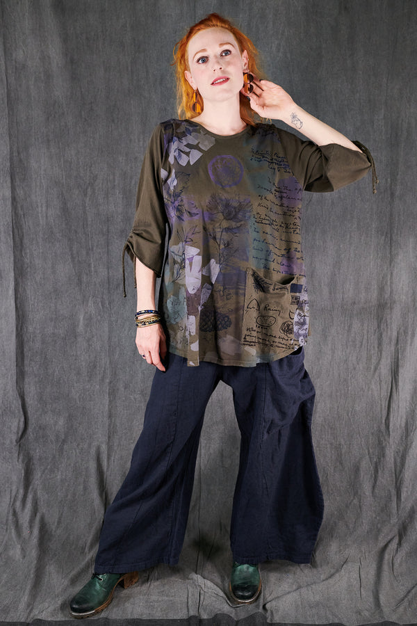 3159 Klee Pant Blue Coal-U - Blue Fish Clothing