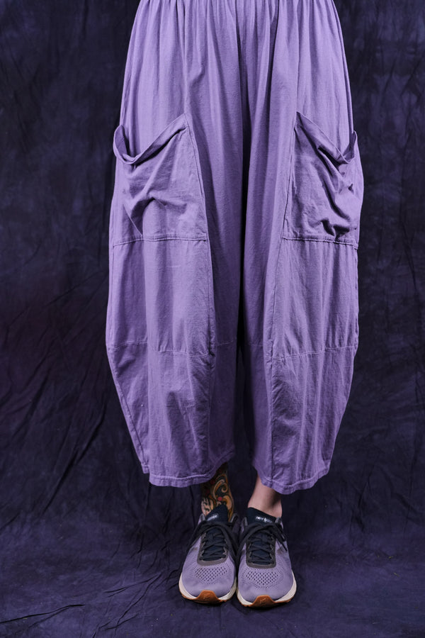 3298 Crop 4 Square Pant Violet - Blue Fish Clothing