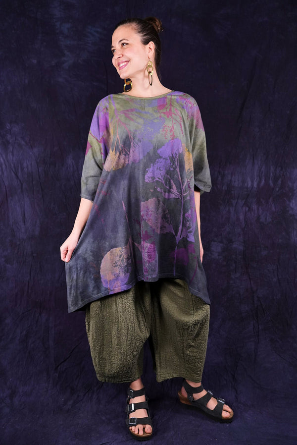 1255HD Art Tee Forest Canopy Shadows - Blue Fish Clothing