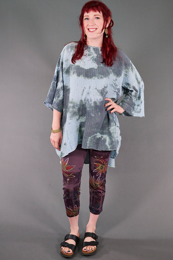 2282 Long Ana Tunic-Storm - Blue Fish Clothing