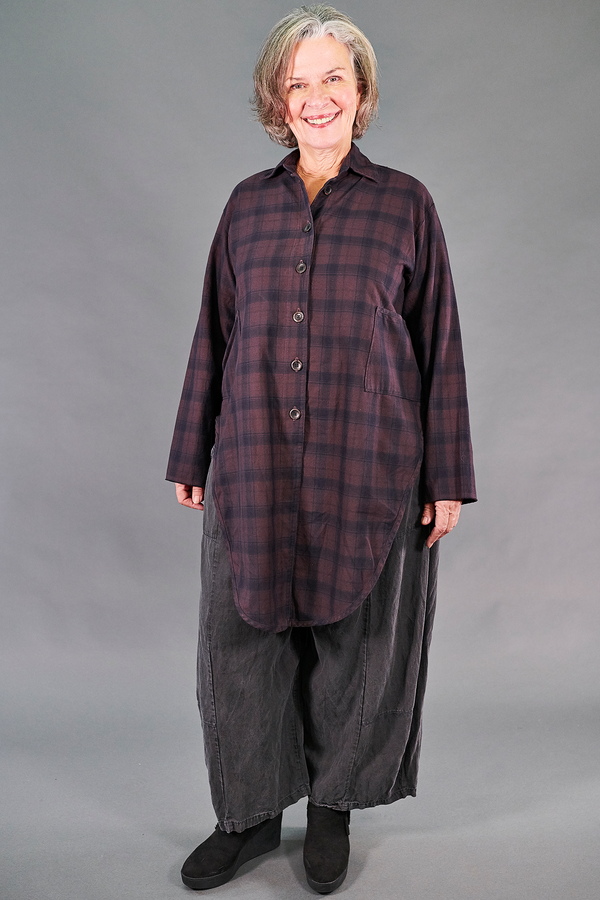 2289 Plaid Buttoned Work Shirt Kalamata-U - Blue Fish Clothing