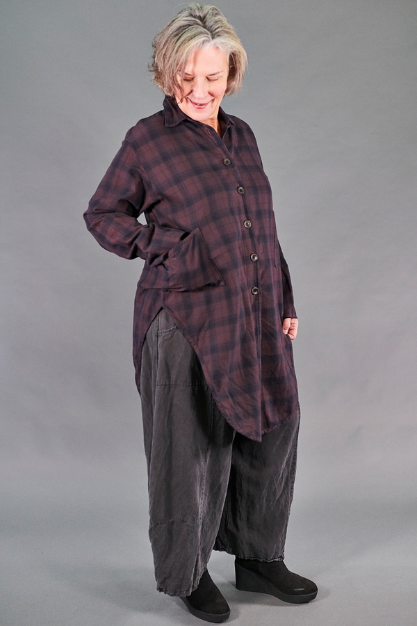 2289 Plaid Buttoned Work Shirt Kalamata-U - Blue Fish Clothing