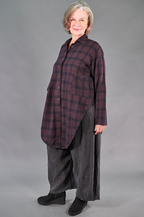 2289 Plaid Buttoned Work Shirt Kalamata-U - Blue Fish Clothing